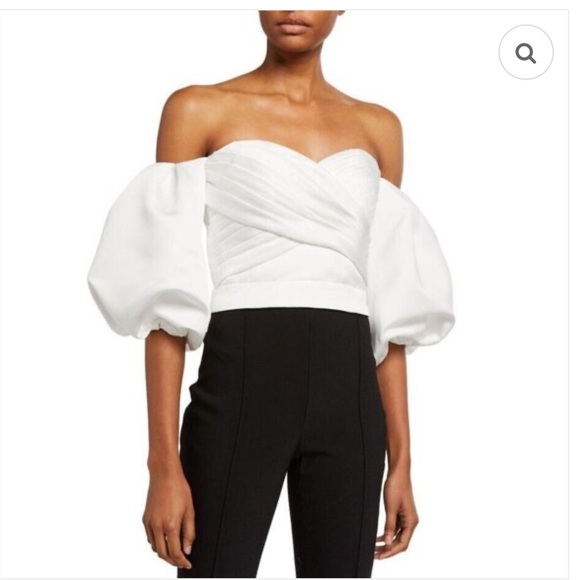 flor et al | Tops | Blouses Flor Etal Offtheshoulder Satin ...